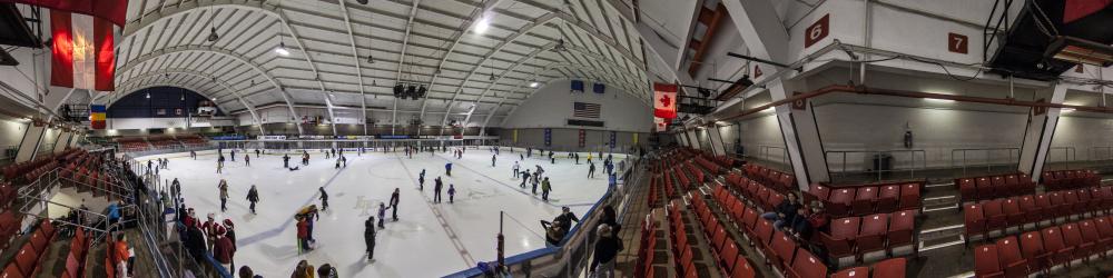 1932 Rink Bleachers | Adirondacks, USA