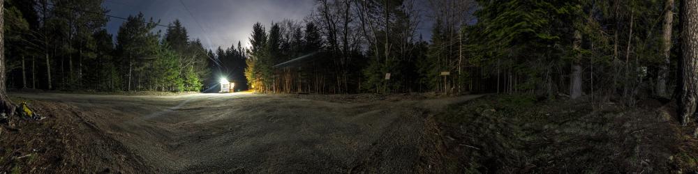 Adirondack Loj Entrance | Adirondacks, USA