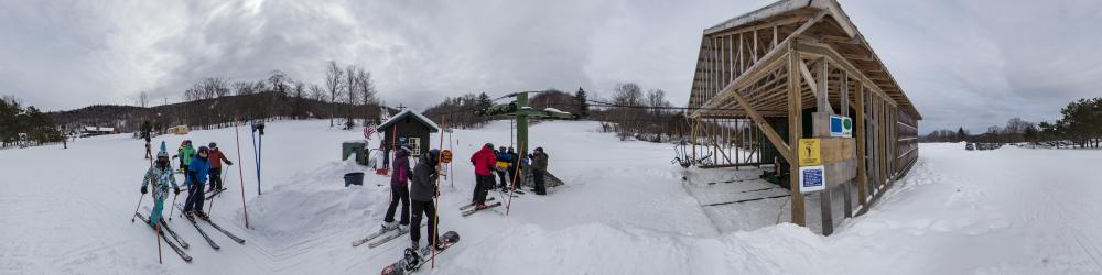 Big Tupper Ski Area Chair 2 Base | Adirondacks, USA