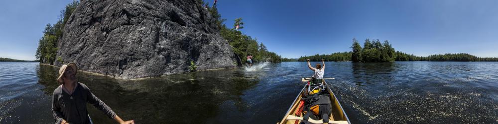 Bluff Island Cliff Jumping | Adirondacks, USA
