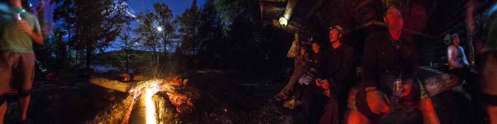 Eighth Lake Island Campfire | Adirondacks, USA