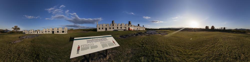 His Majesty's Fort At Crown Point Sign | Adirondacks, USA