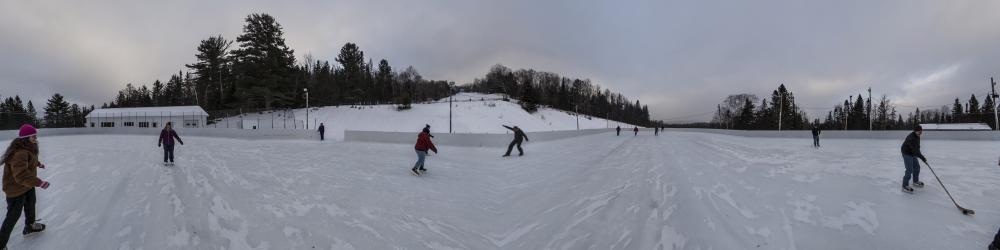 Indian Lake Skating Rink | Adirondacks, USA