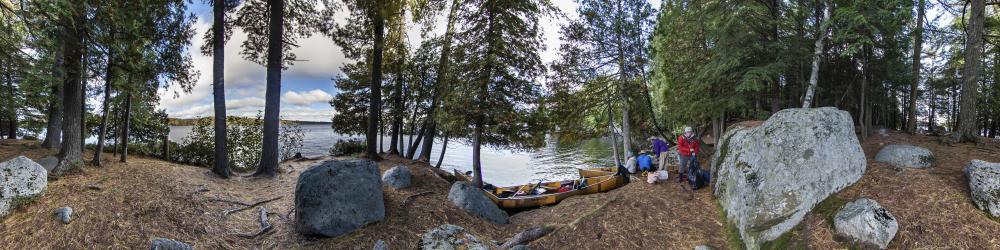Indian Point Campsite Shore | Adirondacks, USA