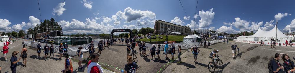Ironman Olympic Oval - Bike Transition | Adirondacks, USA
