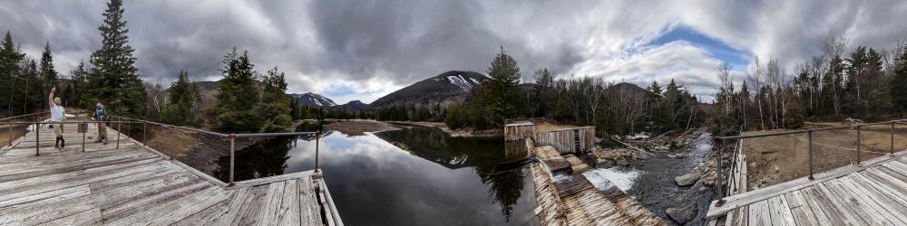 Marcy Dam - Edge of Dam | Adirondacks, USA
