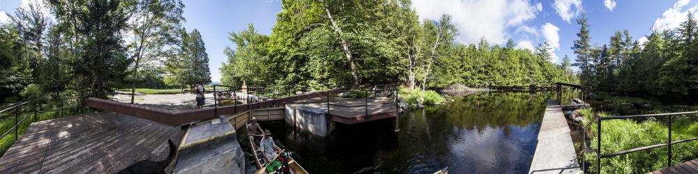 Saranac Upper Lock - Below | Adirondacks, USA