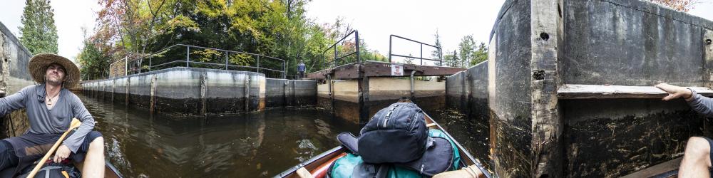 Saranac Upper Lock - Inside | Adirondacks, USA