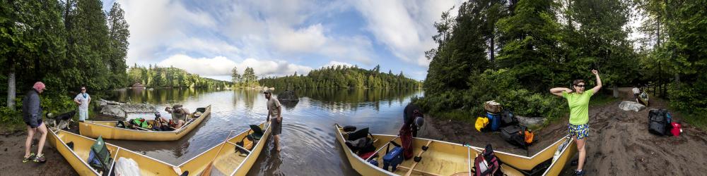 Upper Saranac Lake Bartlett Canoe Carry | Adirondacks, USA