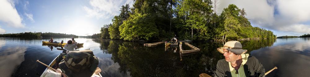 Upper Saranac Lake Campsite 17 Launching | Adirondacks, USA