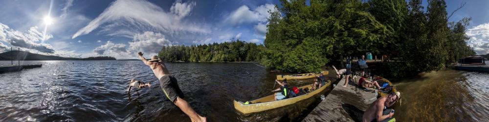 Upper Saranac Lake South State Boat Launch | Adirondacks, USA